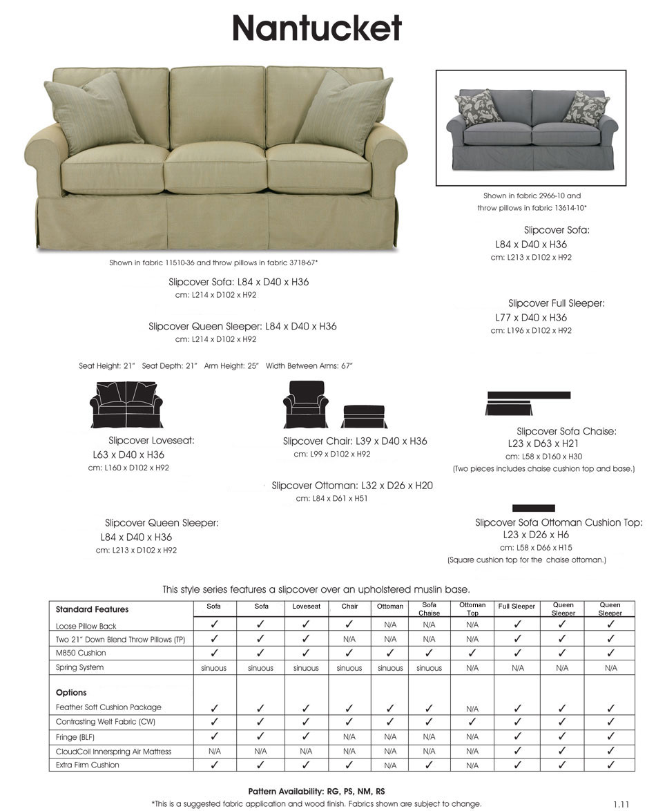The Nantucket Sofa Vermont Furniture | Modern Design Contemporary Furniture
