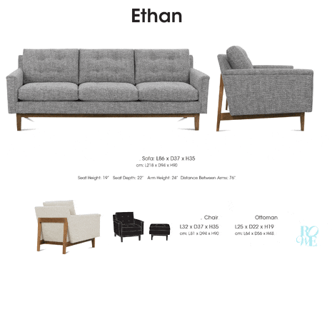 Ethan Chair Vermont Furniture | Modern Design Contemporary Furniture