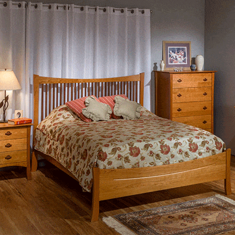 Highgate Spindle Bed Vermont Furniture | Modern Design Contemporary ...