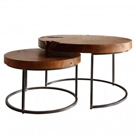 Otto Nesting Coffee Table Vermont Furniture | Modern Design ...