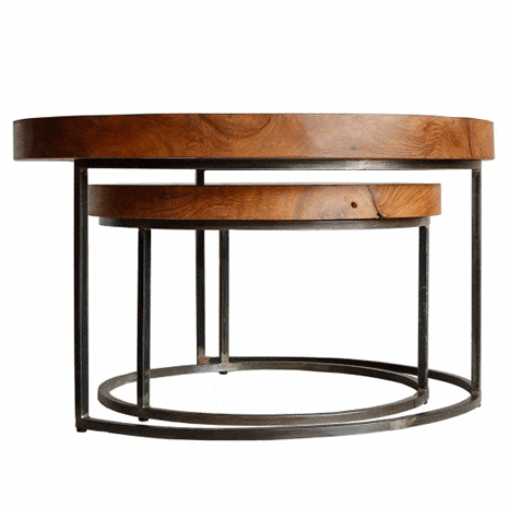 Otto Nesting Coffee Table Vermont Furniture | Modern Design ...