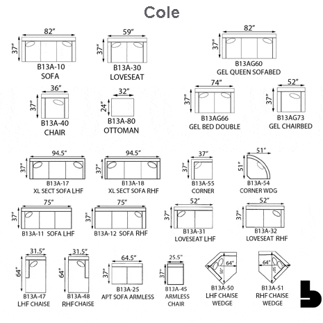 Cole Sofa Vermont Furniture | Modern Design Contemporary Furniture