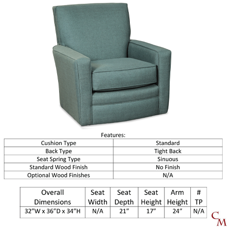 Bookclub Swivel Chair Vermont Furniture | Modern Design Contemporary ...