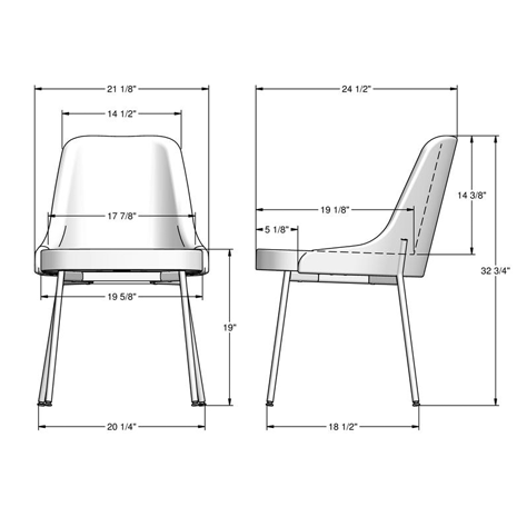 Essie Dining Chair Vermont Furniture | Modern Design Contemporary Furniture