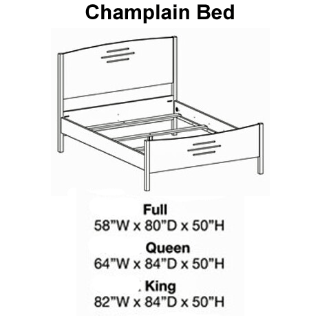 Champlain Arched Bed Vermont Furniture | Modern Design Contemporary ...