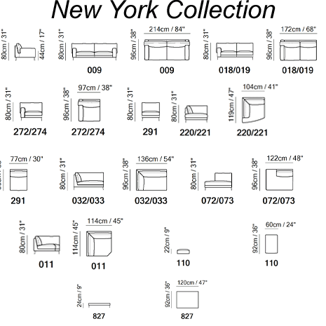 New York Sectional Vermont Furniture | Modern Design Contemporary Furniture